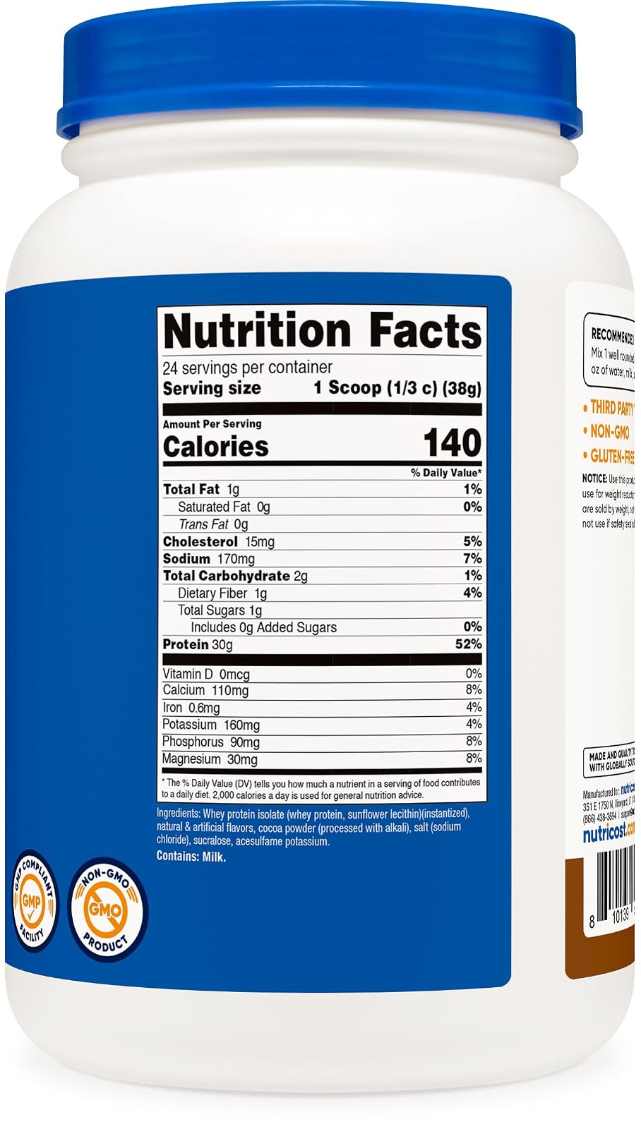 delicious mocha whey protein shake