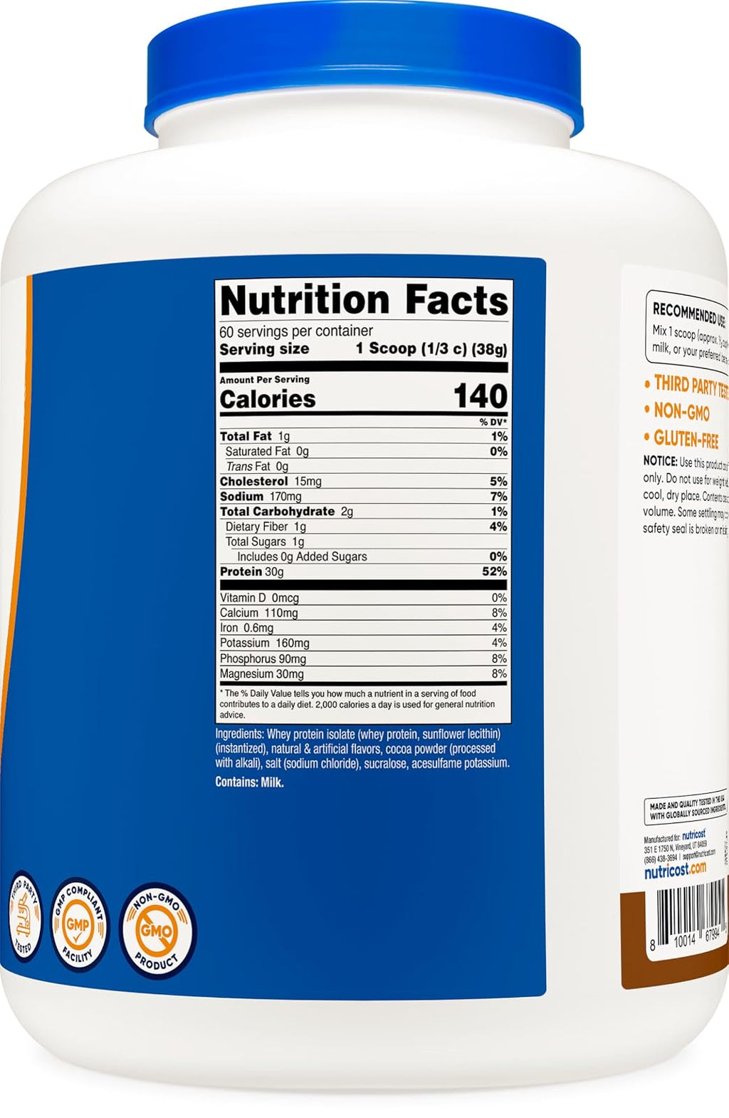 delicious mocha whey protein supplement