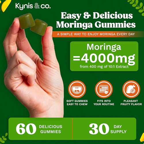 Delicious Moringa Gummies for daily health