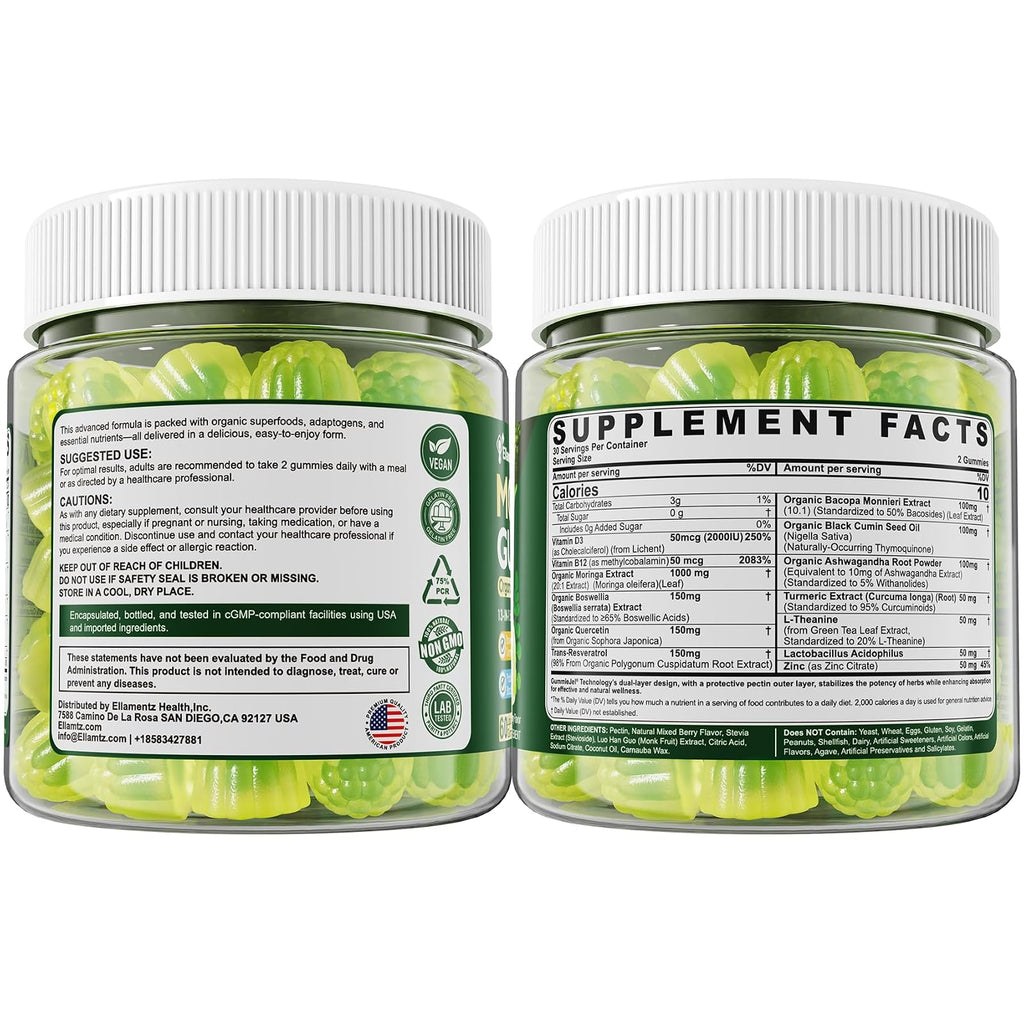 delicious moringa gummies for daily health