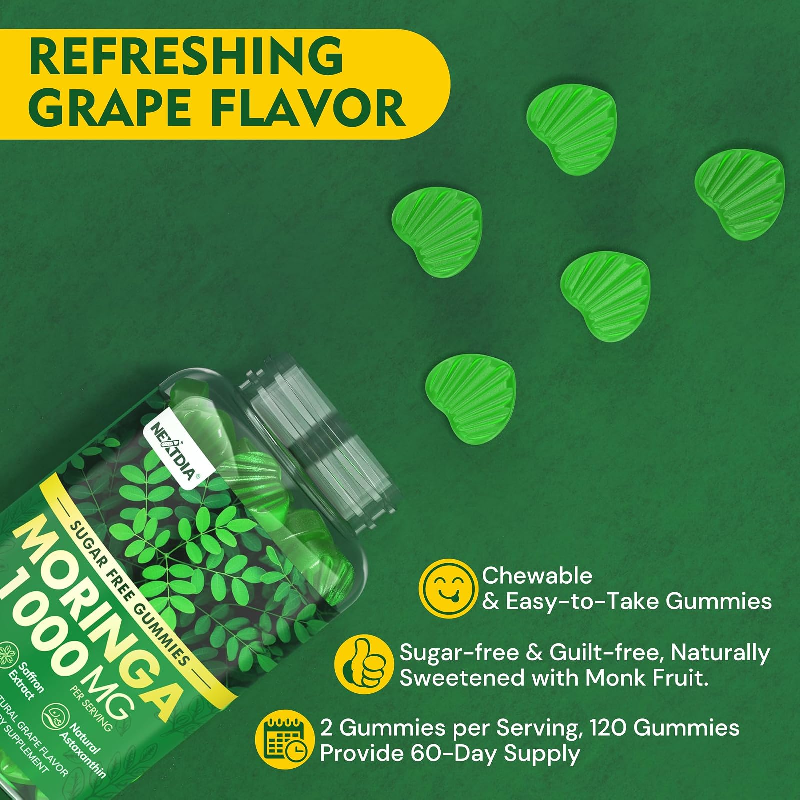 delicious moringa gummies for immune support