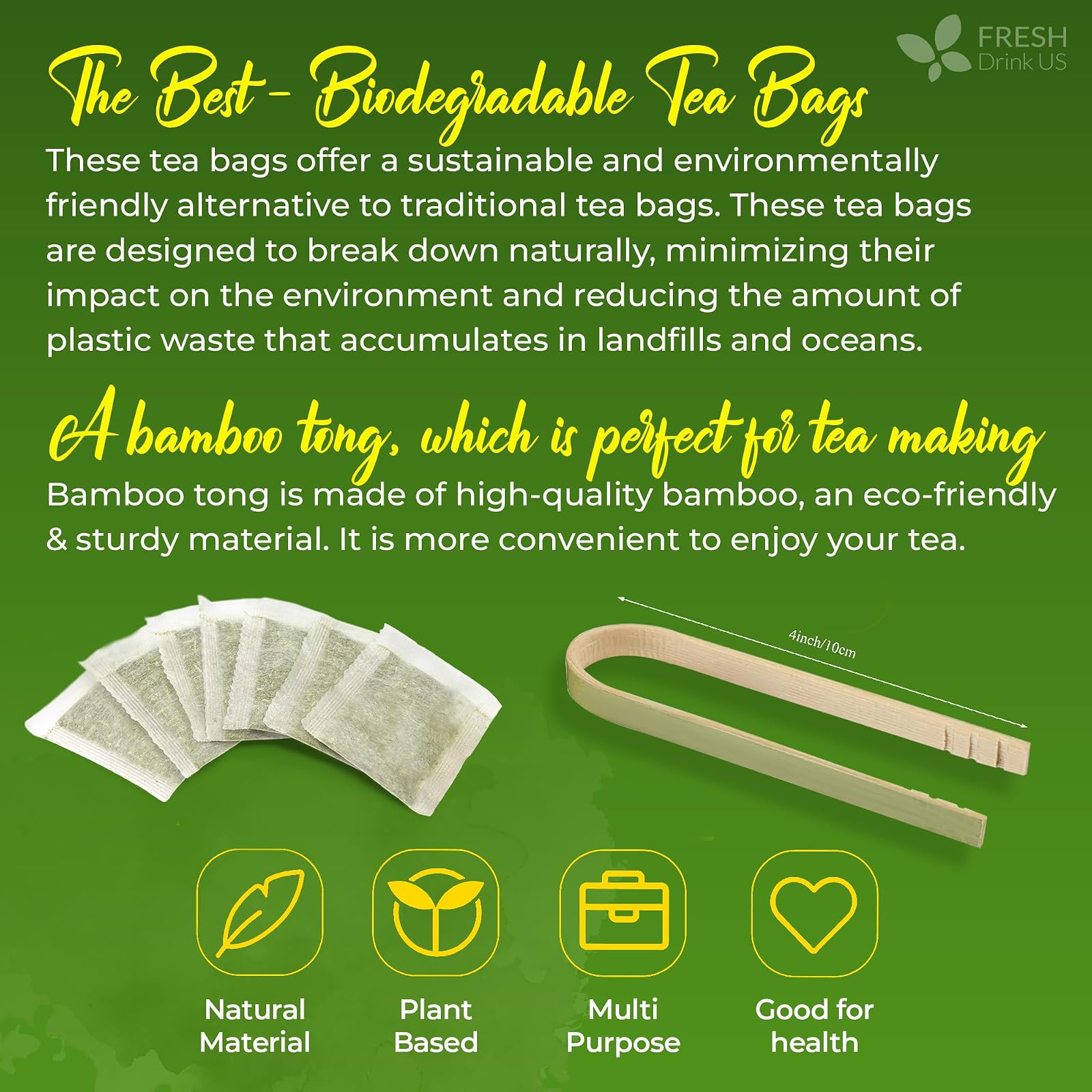 delicious mulberry leaf tea infusion