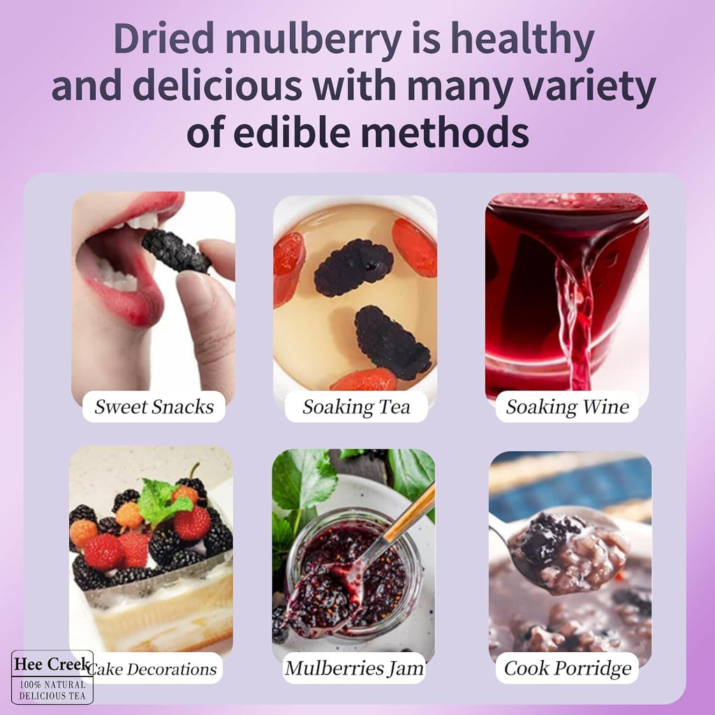 delicious mulberry tea for detox