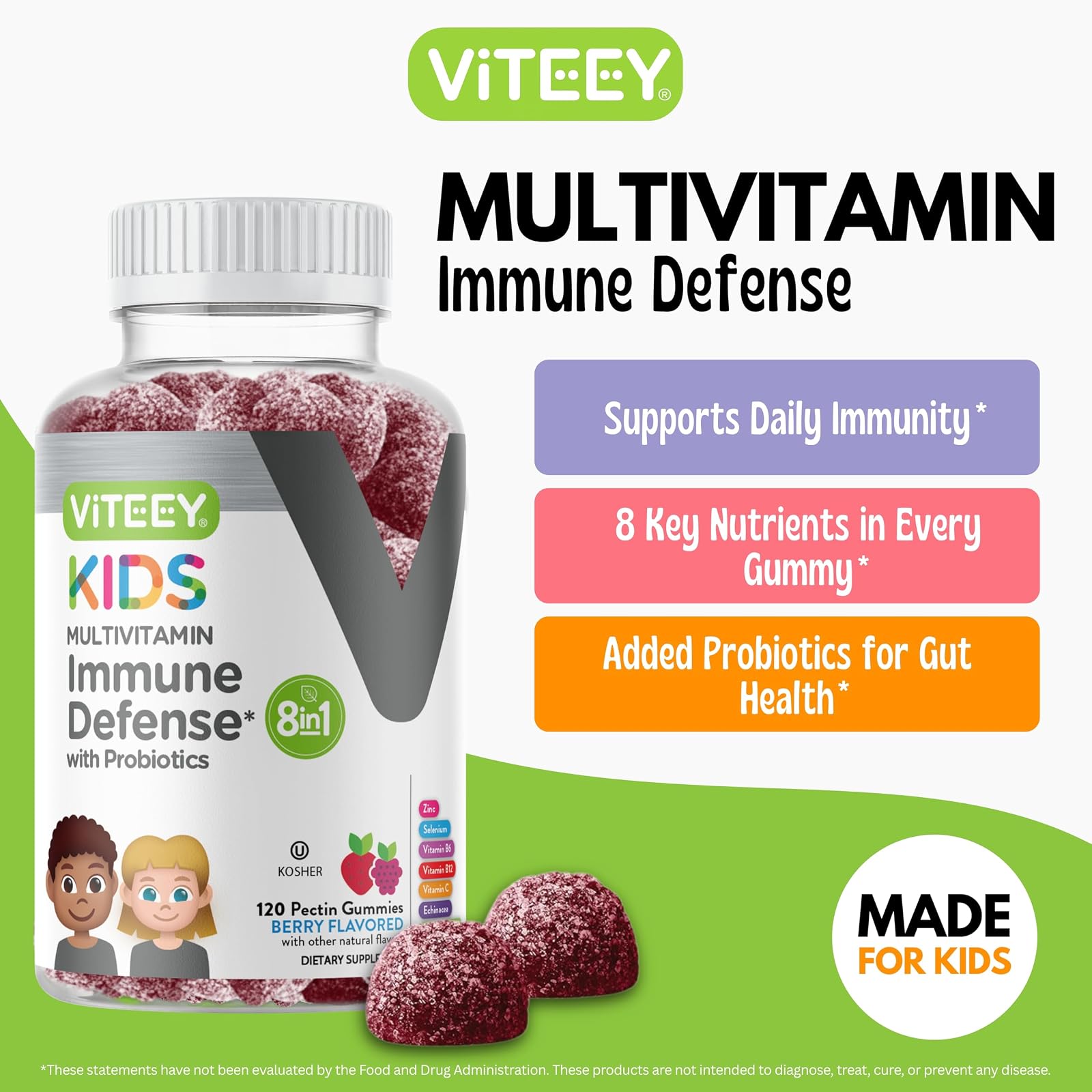 delicious multivitamin gummies for children