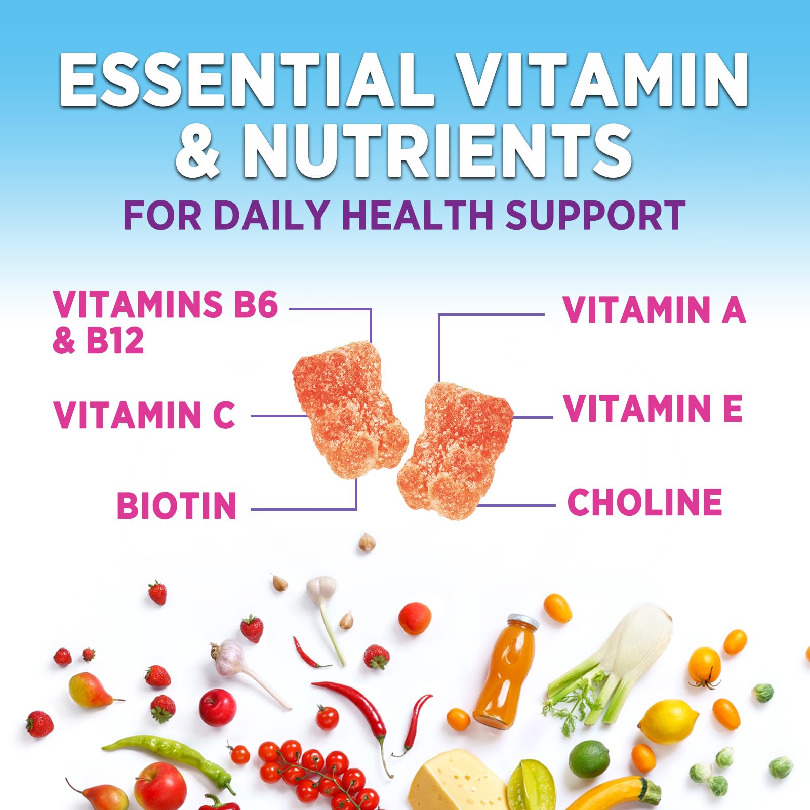 delicious multivitamin gummies for daily health