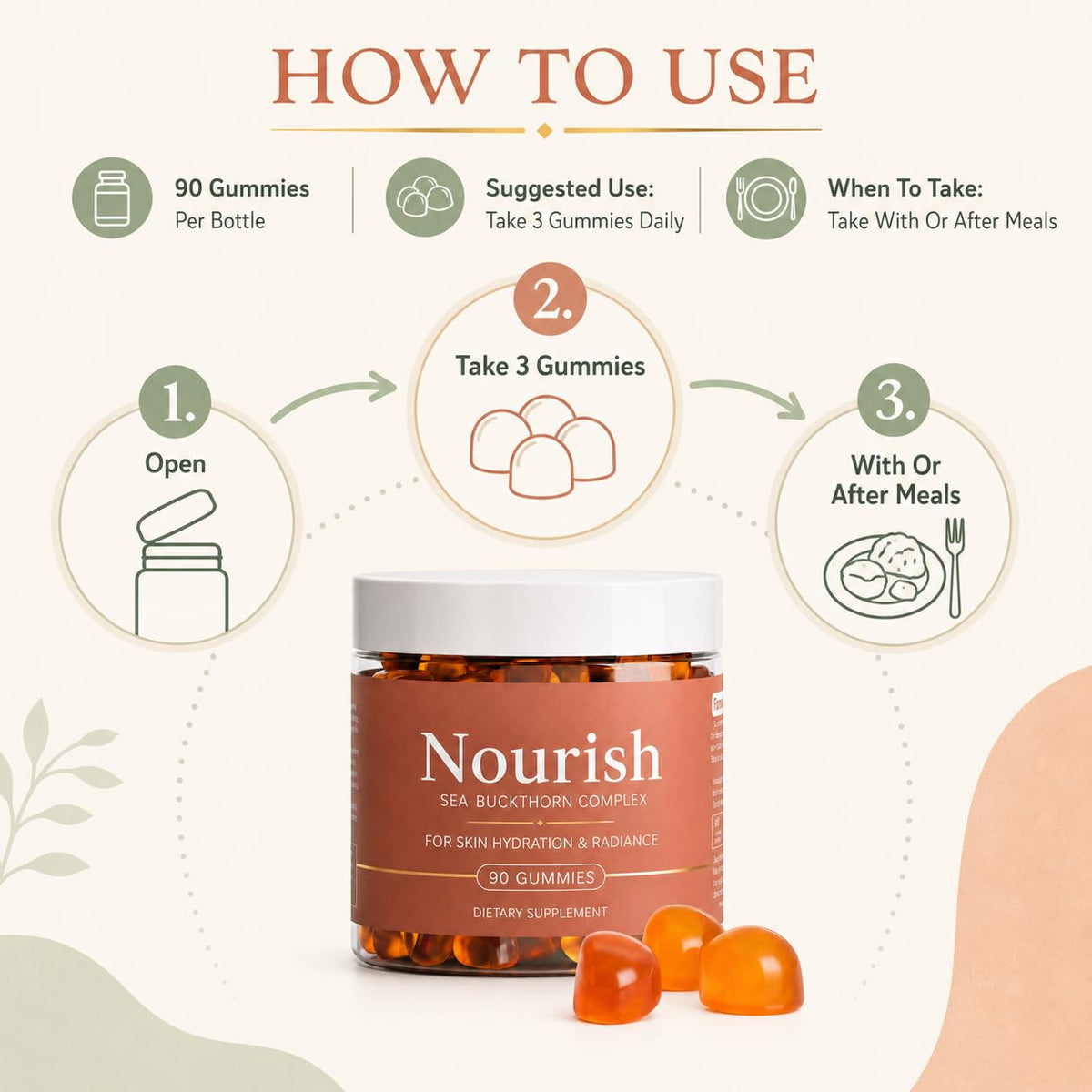Delicious multivitamins for balanced hormones