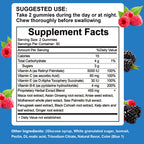 Delicious multivitamins for daily nutrition