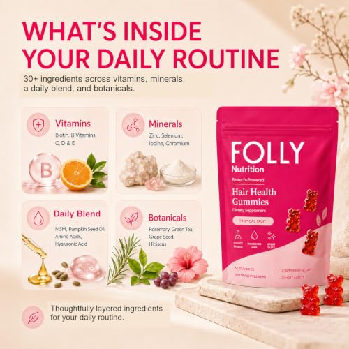 Delicious multivitamins for hair health