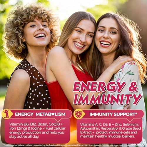 Delicious multivitamins for women's health