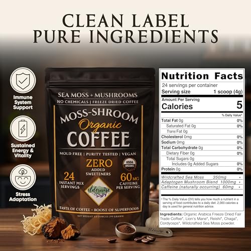 delicious mushroom coffee for mornings