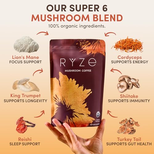 delicious mushroom coffee for mornings