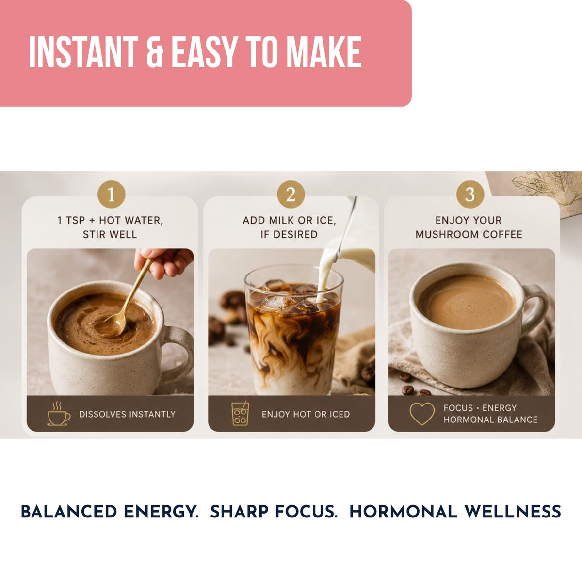 delicious mushroom coffee for mornings