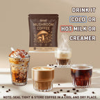 Delicious mushroom coffee for wellness
