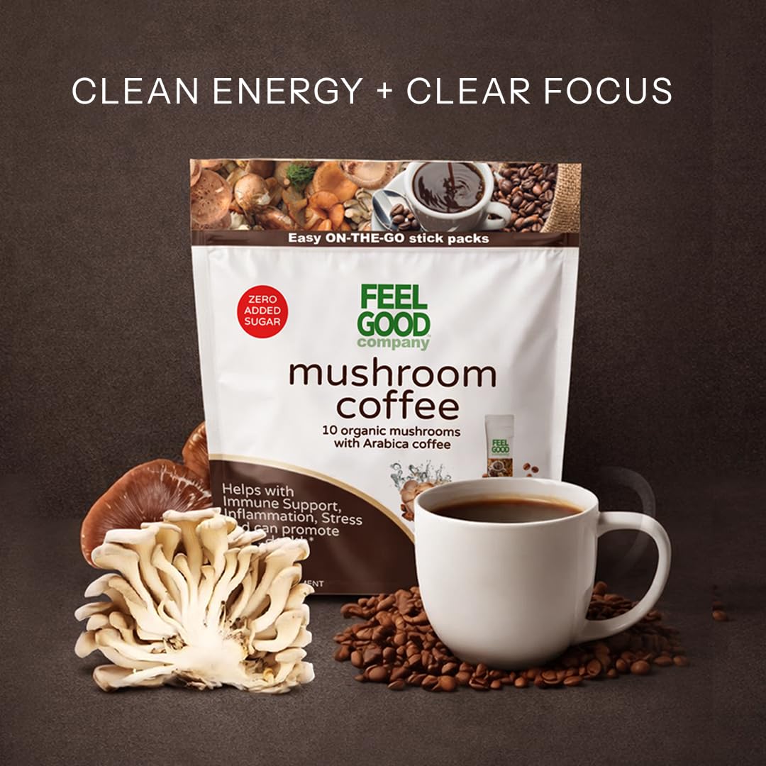 delicious mushroom coffee sticks
