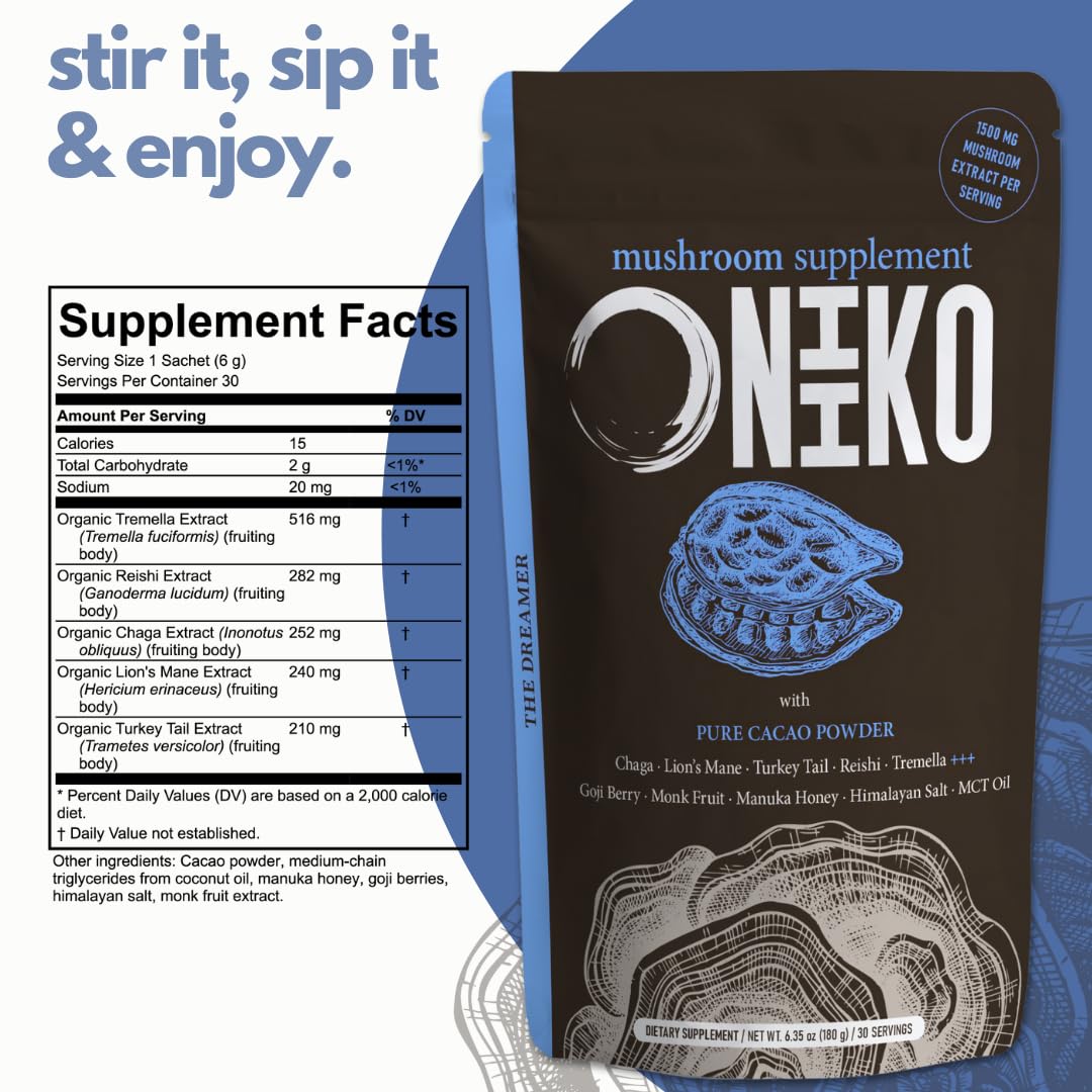 delicious mushroom drink mix