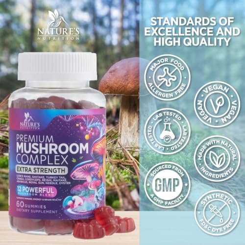 Delicious mushroom gummies for adults