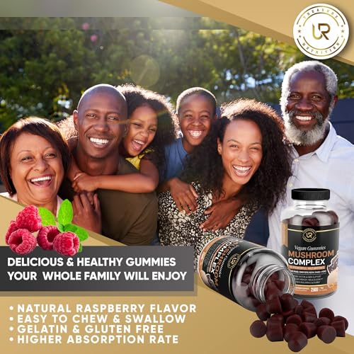 delicious mushroom gummies for daily health