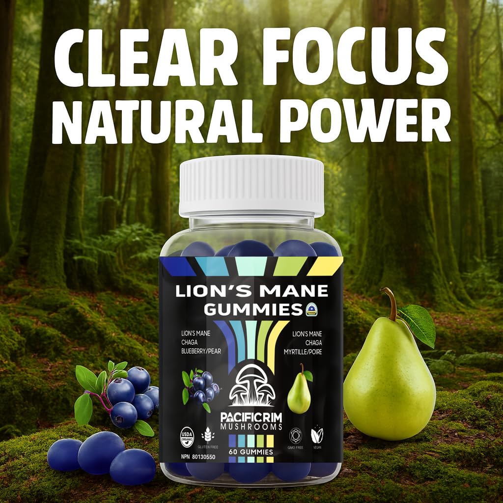 Delicious mushroom gummies for daily wellness