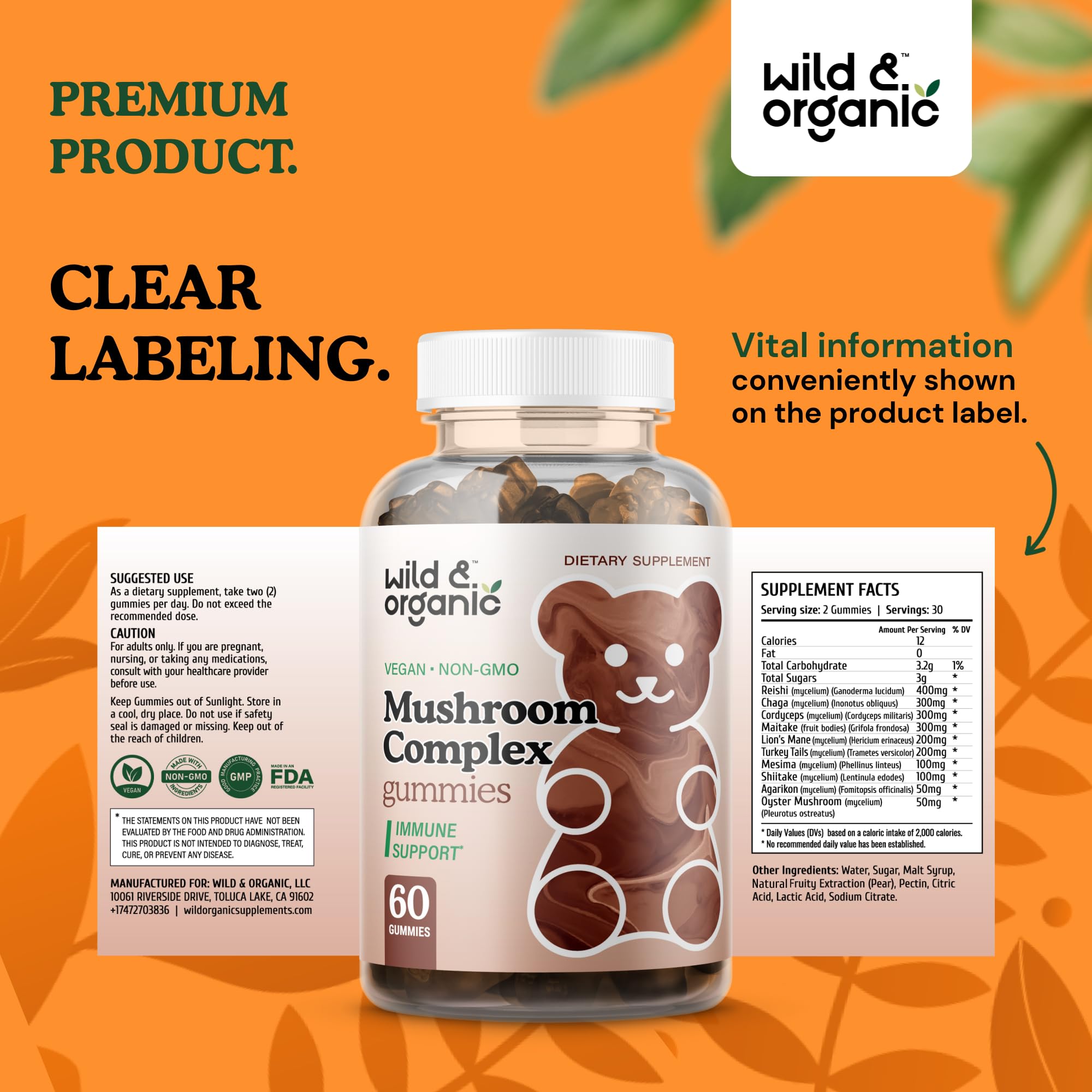 delicious mushroom gummies for health