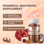 Delicious mushroom gummies for stress relief