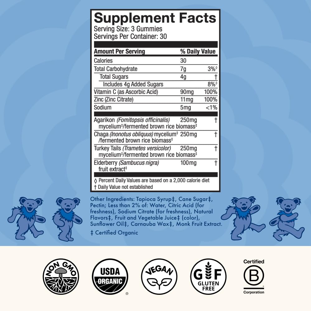 Delicious mushroom gummies for wellness