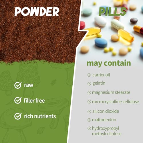 delicious mushroom powder for baking