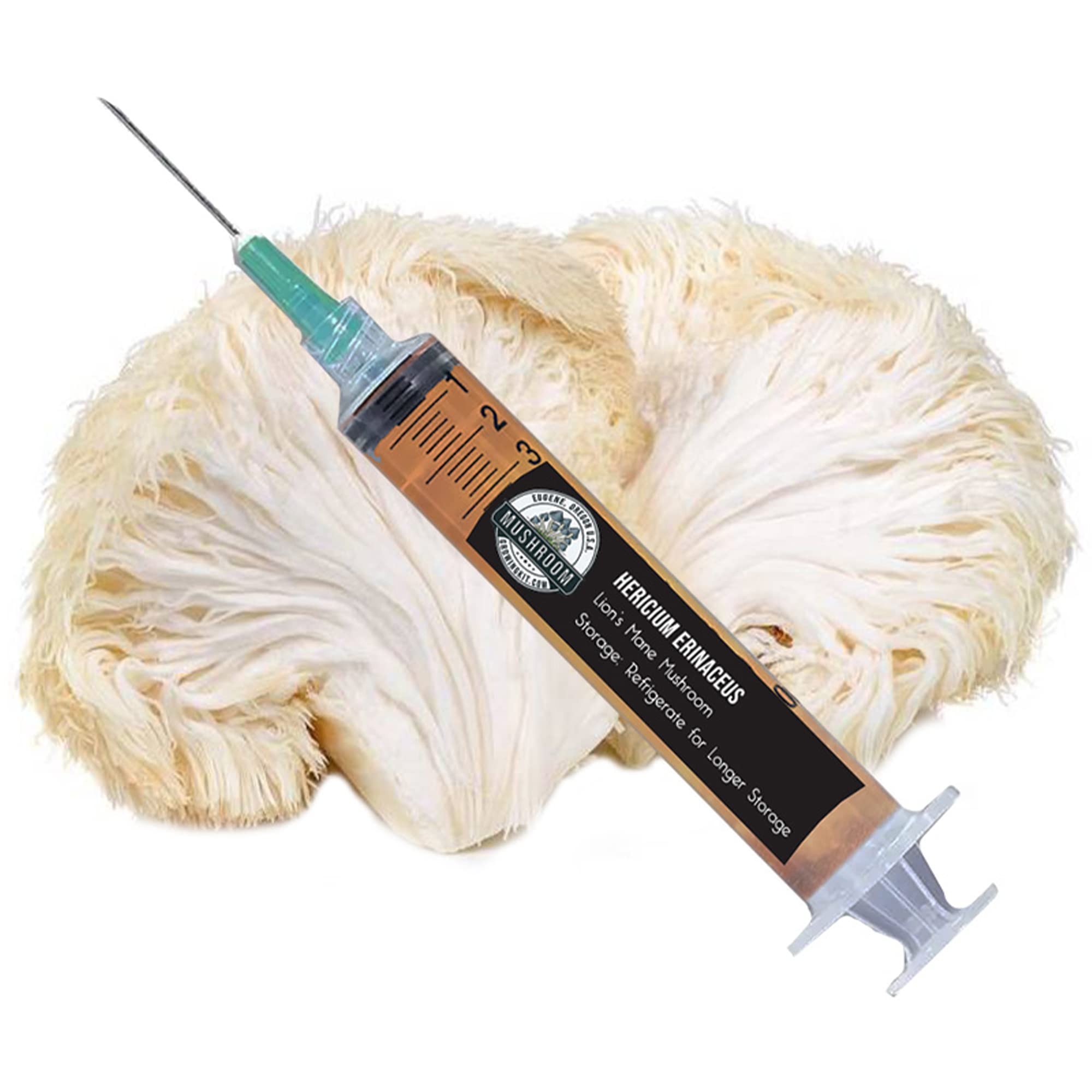 Delicious mushrooms from Lion's Mane spores