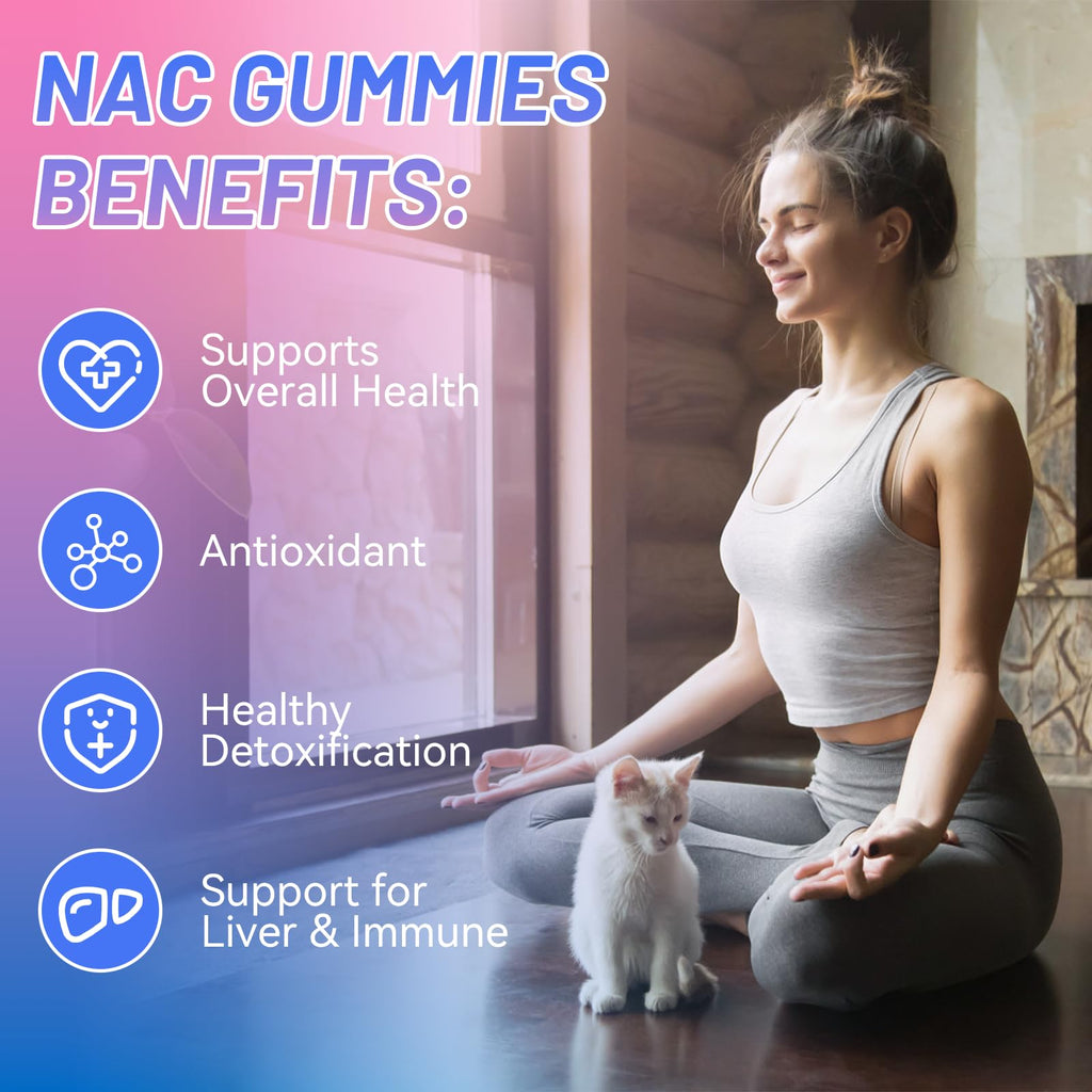 Delicious NAC gummies for daily use