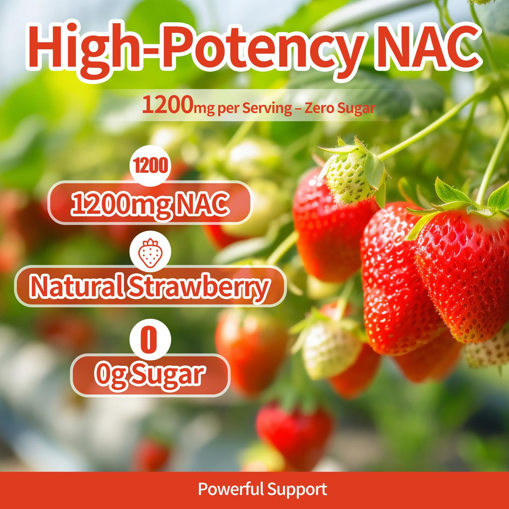 delicious NAC gummies for health