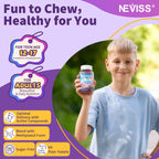 delicious NEVISS gummy vitamins for growth