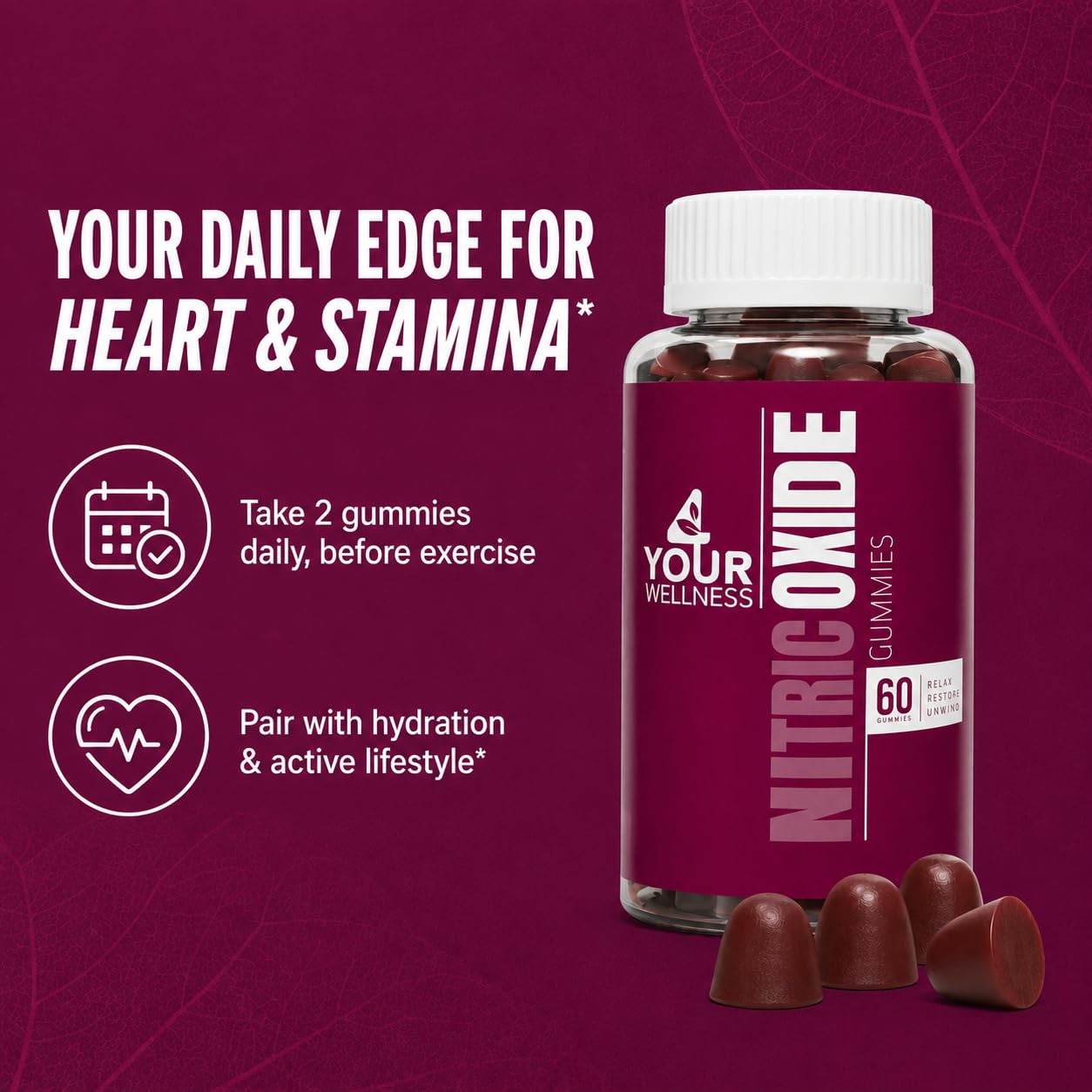 Delicious nitric oxide gummies for workouts