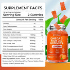 delicious Omega 3 gummy supplements