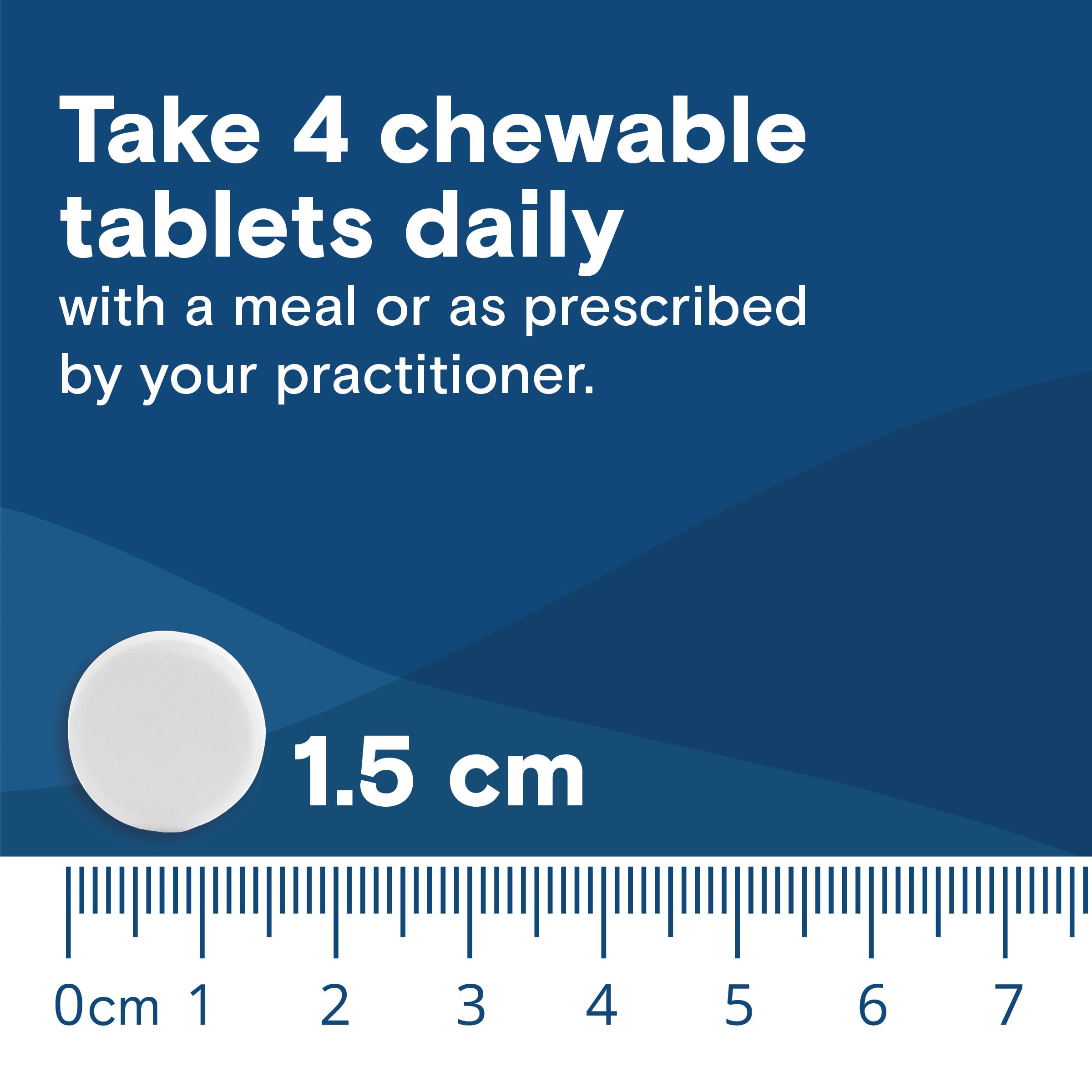 delicious orange calcium tablets