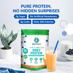 Delicious orange cream protein shake