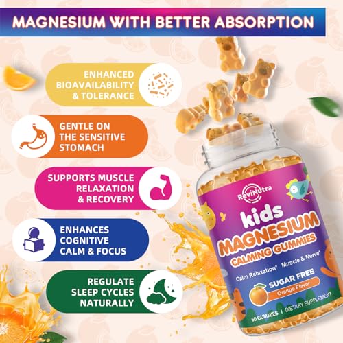 delicious orange flavour magnesium gummies