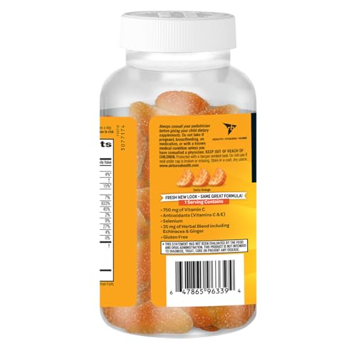 delicious orange flavour vitamin supplements