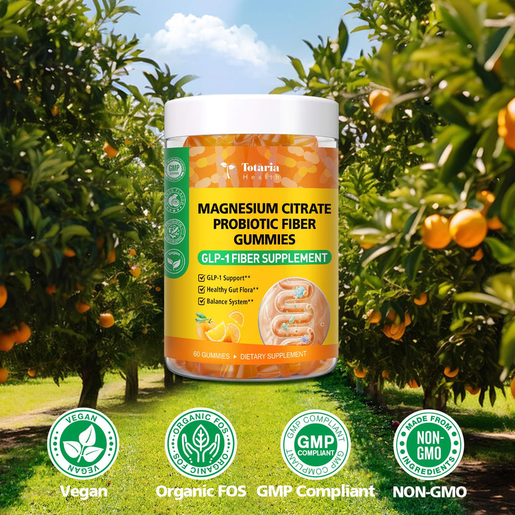 Delicious orange multivitamins for adults
