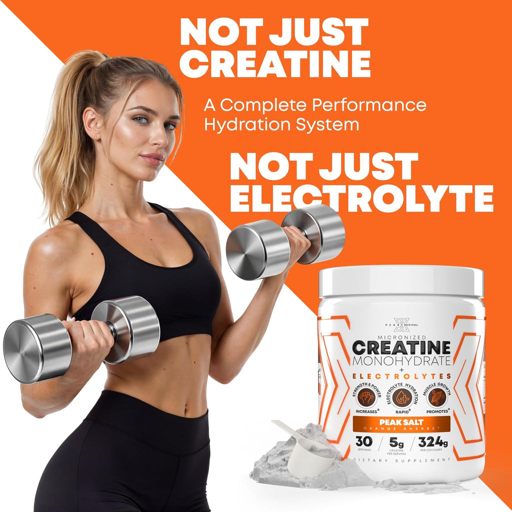 delicious orange sherbet creatine drink