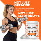 delicious orange sherbet creatine drink