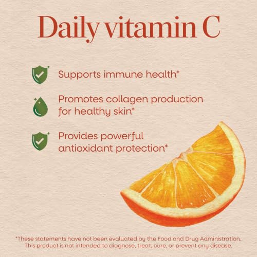 delicious orange vitamin C gummies