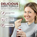 delicious organic beet root gummies