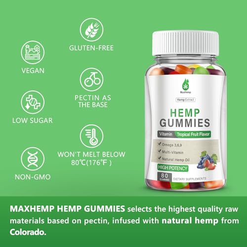delicious organic hemp gummy vitamins