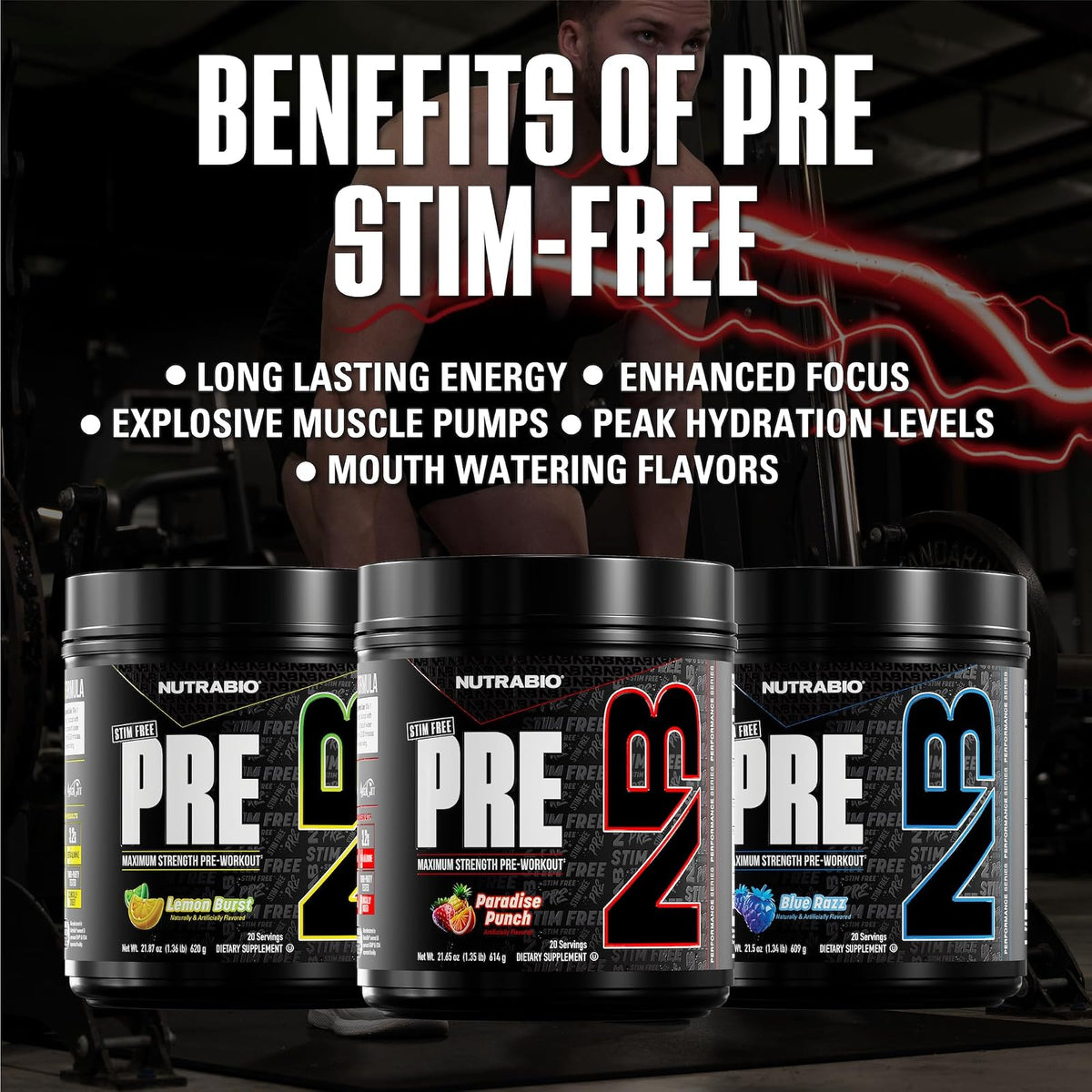 Delicious Paradise Punch pre workout flavour