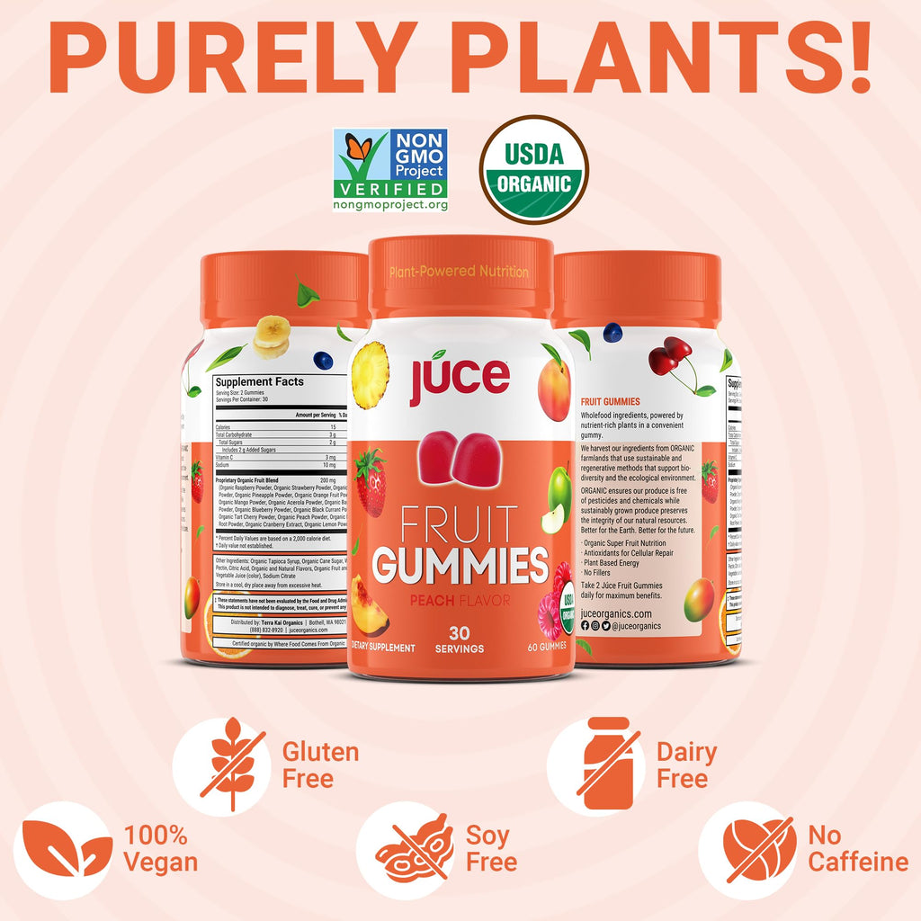 delicious peach gummies for kids