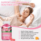 delicious peach gummies with magnesium