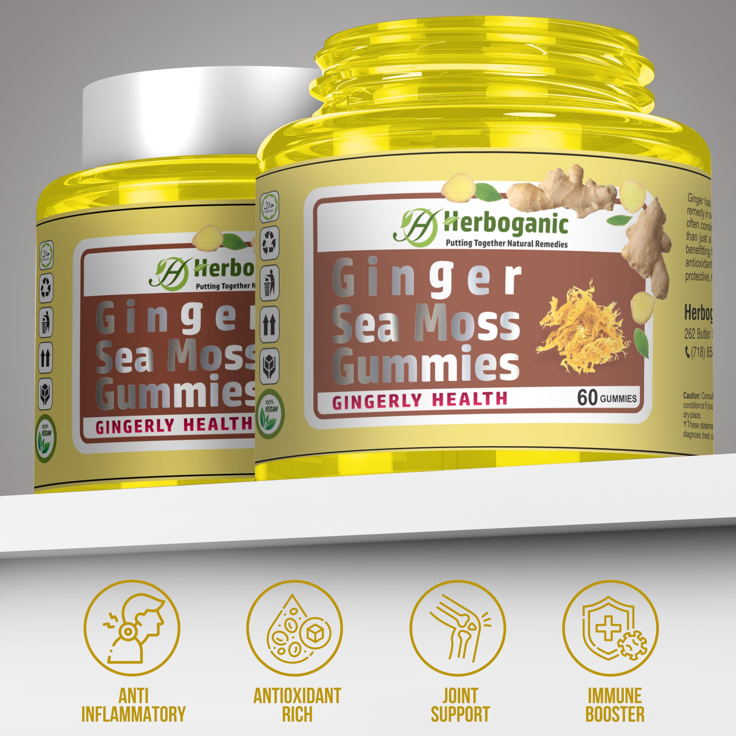 delicious peach mango ginger flavour