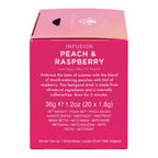 delicious peach raspberry tea experience