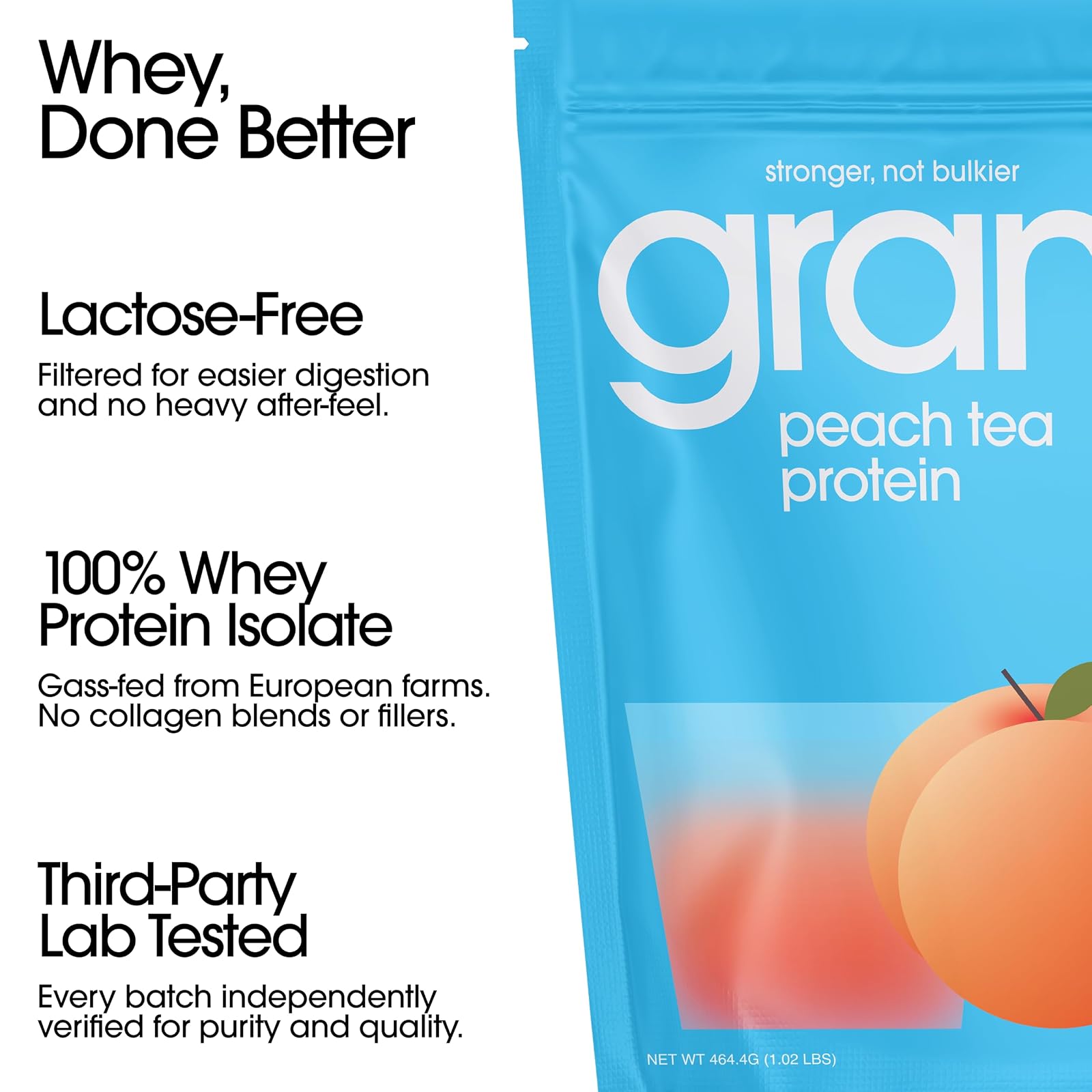 delicious peach tea flavour protein