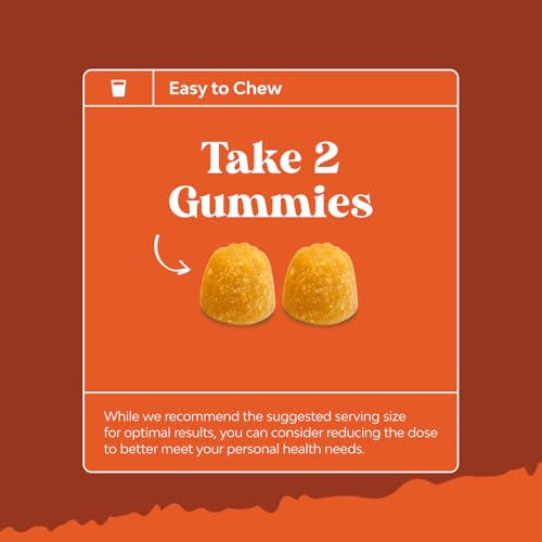 delicious peach turmeric health gummies
