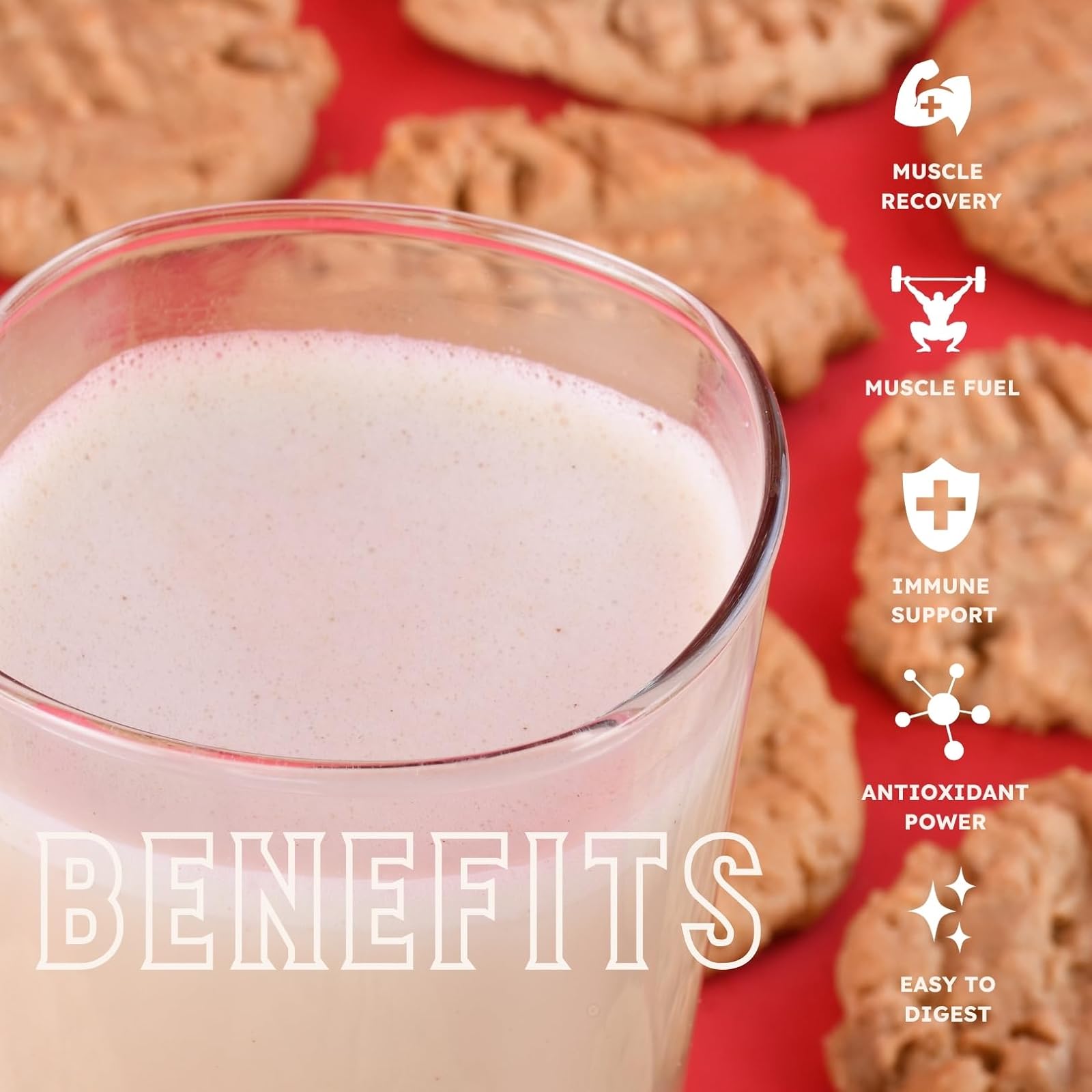 delicious peanut butter cookie protein powder